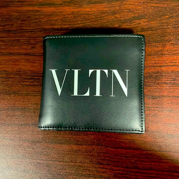 Valentino Garavani | Other | Valentino Garavani Vltn Calfskin Wallet ...